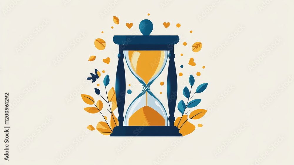 Sandglass symbols and icons for time concept and design, such a logo ...