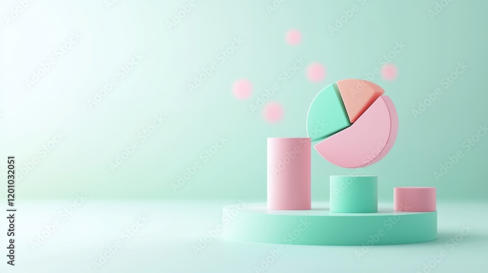 Pie Chart or Bar Chart A minimalist infographic with clean bar graphs ...