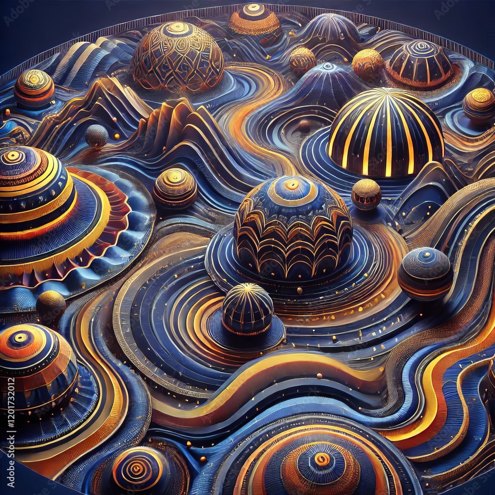 Animated Patterns Patterns that move and change over time creati Stock ...