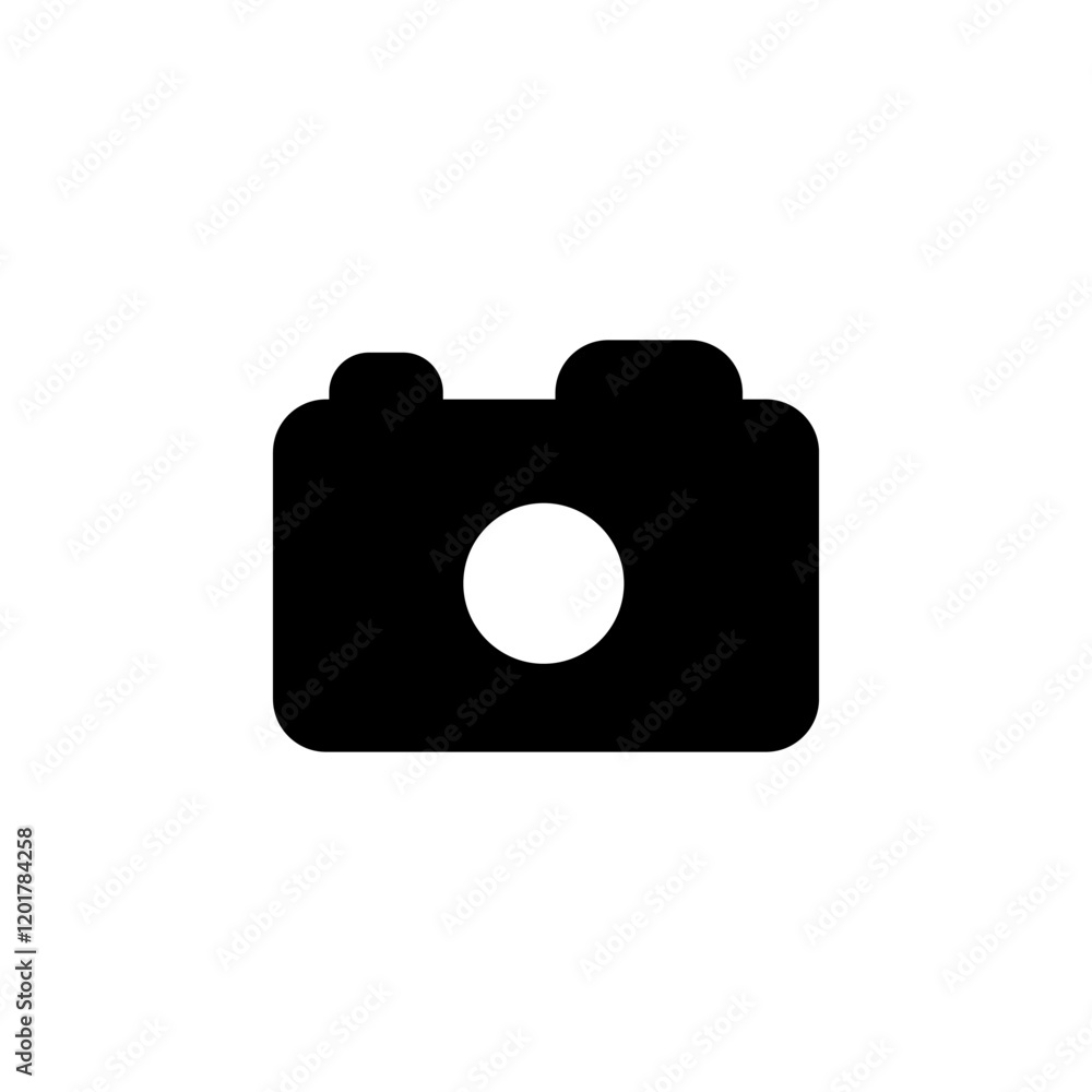 rectangle Camera icon representing photography or video recording ...