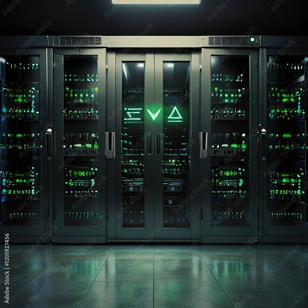 server rooms,room with servers,data center,,Server room with server ...