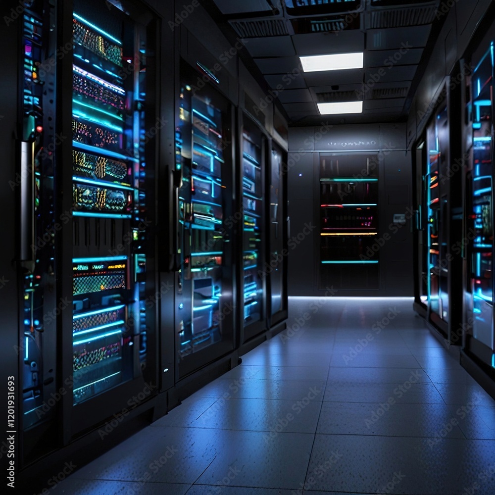 server rooms,room with servers,data center,,Server room with server ...