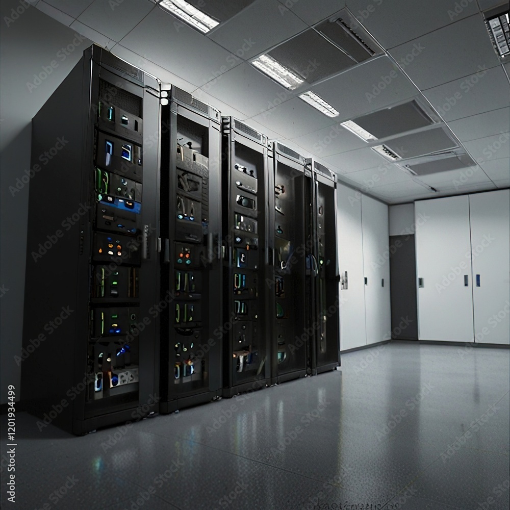 server rooms,room with servers,data center,,Server room with server ...