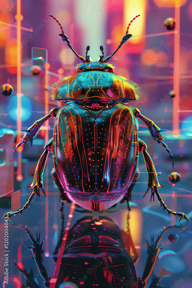 Visualize a tap dancers intricate footwork from a beetles viewpoint ...