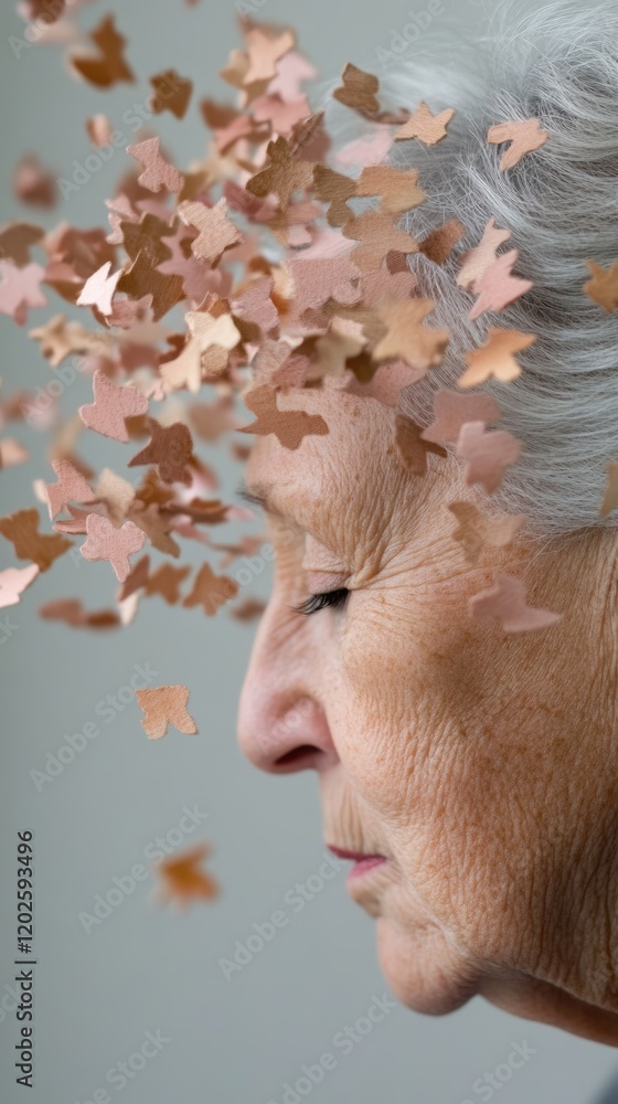 Memory disorder: dementia progressive loss of cognitive abilities ...