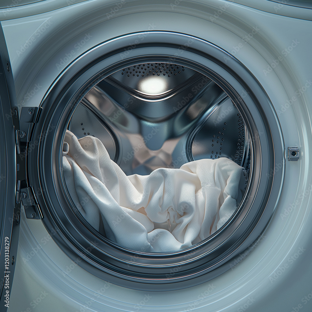 some black or white cloth inside a washing machine,cotton,depth map ...