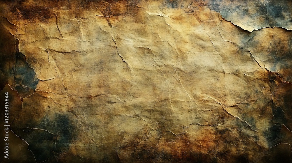 Richly detailed old paper canvas texture grunge background featuring ...