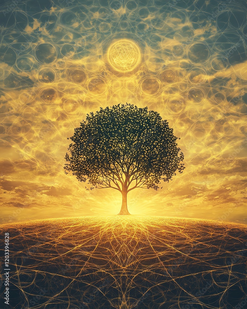 evoking mindfulness with a harmony of nature and neural patterns A ...