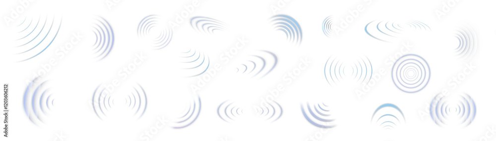 Wifi wave light effect. Png Radar sensor, beep technology, digital sign ...