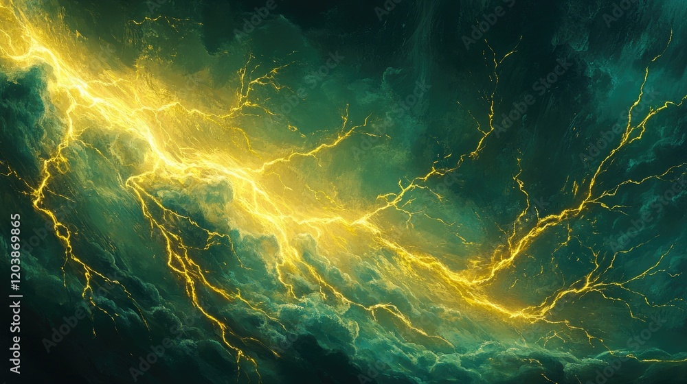 An electrifying anime-themed background with yellow lightning sparks ...