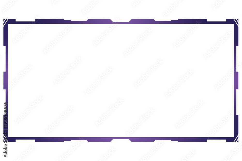 Twitch overlay facecam design with transparent background, gaming ...