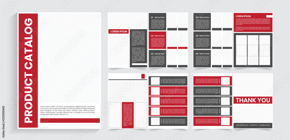 Product catalog design, Catalogue design template, Minimalist product ...