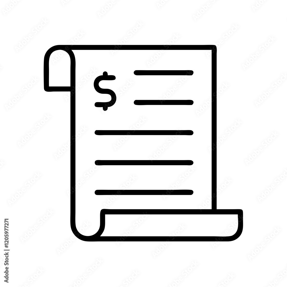 ledger icon, ledger line art - simple line art of ledger, perfect for ...