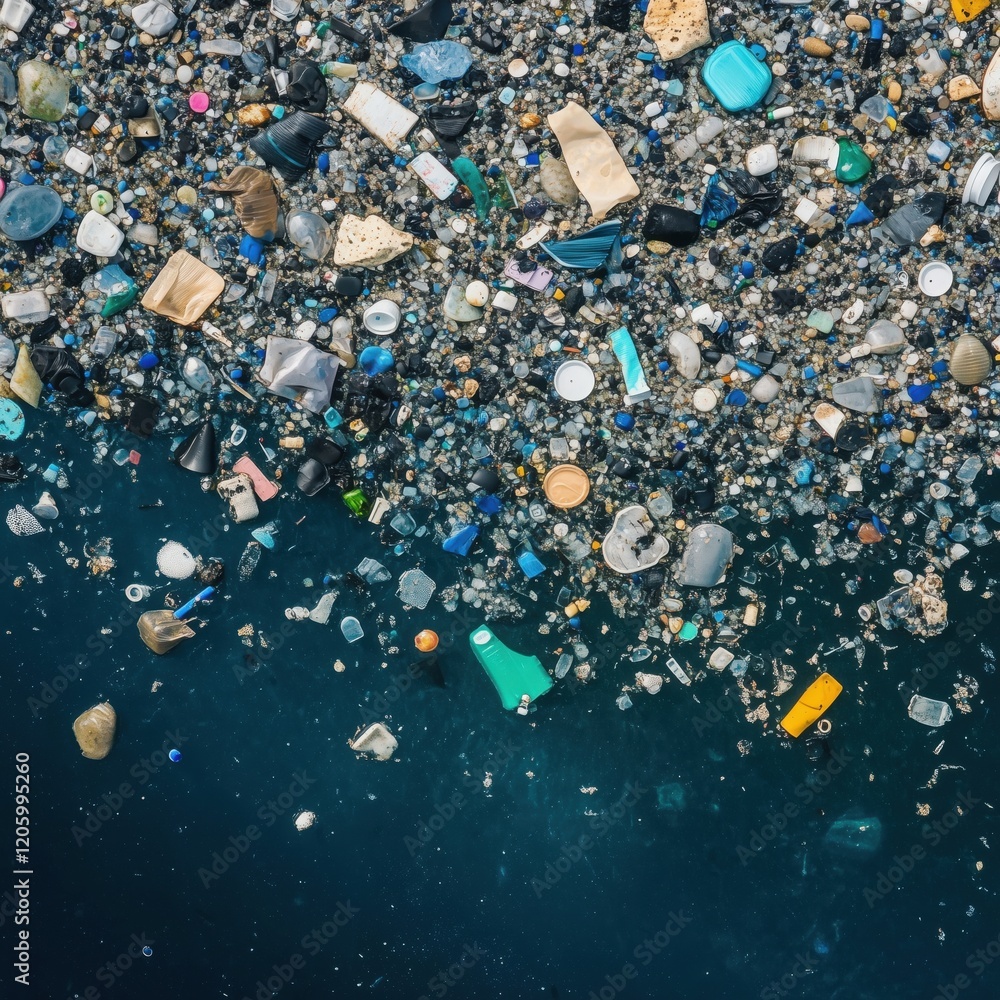 The plastic littering a ocean, Great pacific garbage patch, Ocean ...