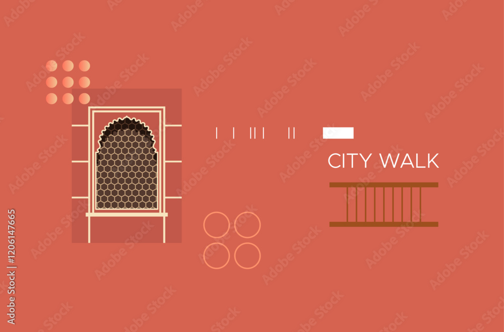 Citywalk - Traditional Rajasthani Window with Jaali - Stock ...