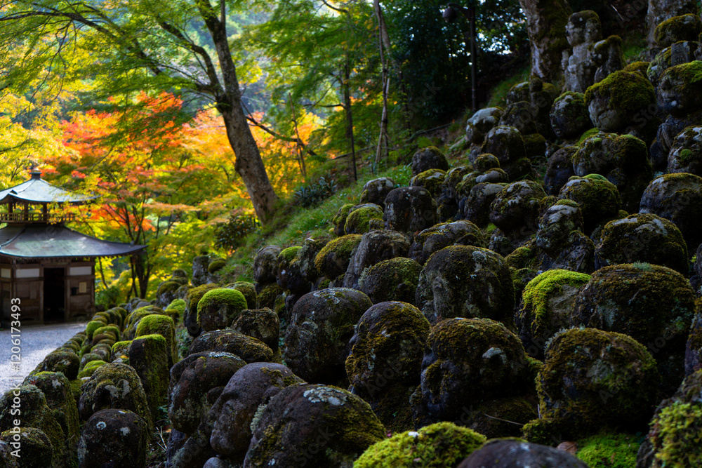Adashino Nenbutsuji temple in Arashiyama, Japan - with all interesting ...