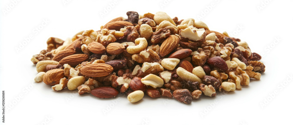 Healthy mix of crunchy nuts and seeds perfect for snacking on any ...