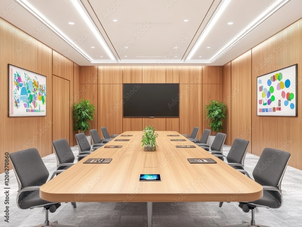 Modern Conference Room Interior Design: A Sleek and Functional ...