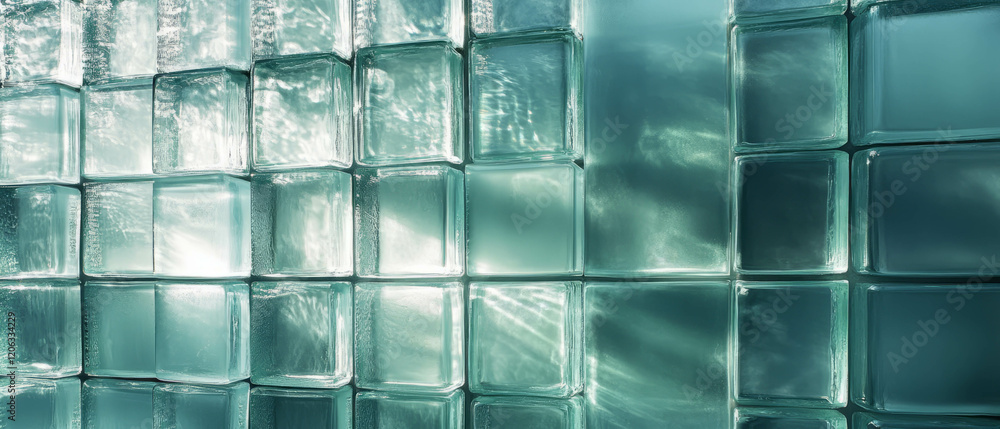 Exploring the texture and formation of glass windows with varied shapes ...