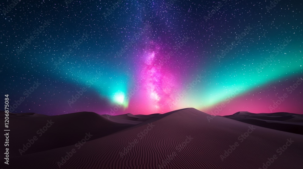 Ethereal Desert Dreamland - Surreal Psychedelic Nature Cosmic Art with ...