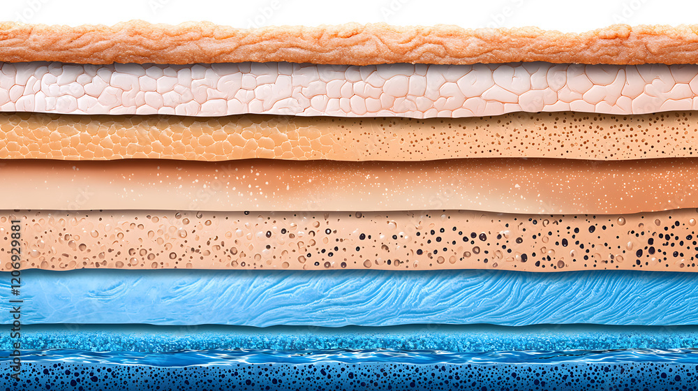 Exploring skin layers and their characteristics science lab educational ...