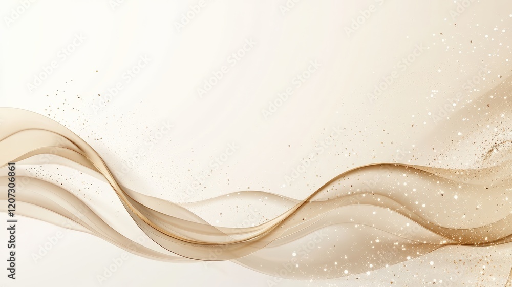 Luxurious celebration background with soft waves elegant event theme ...