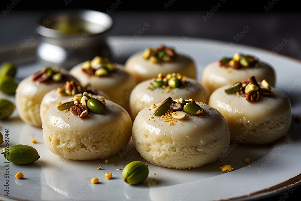 Doodh Peda - Traditional Indian Milk Dessert Stock Photo | Adobe Stock