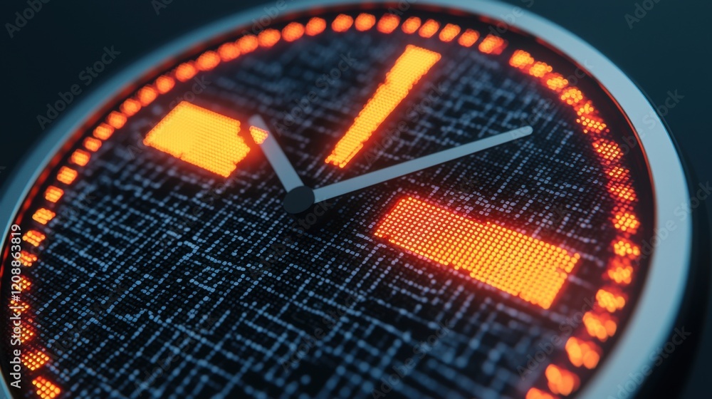 Climate Change Carbon Footprint Sustainability concept. Futuristic ...