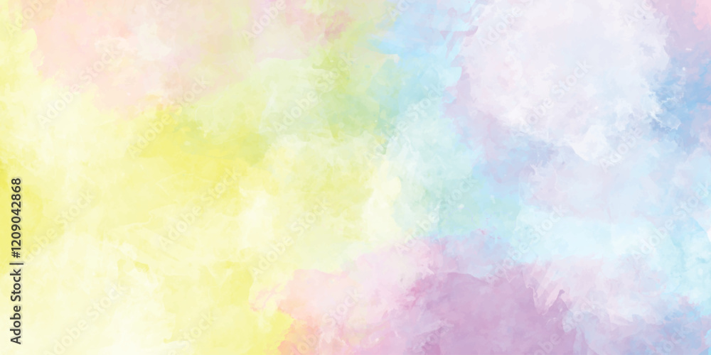 vector colorful watercolor backgrounds, purple shades and blue ...