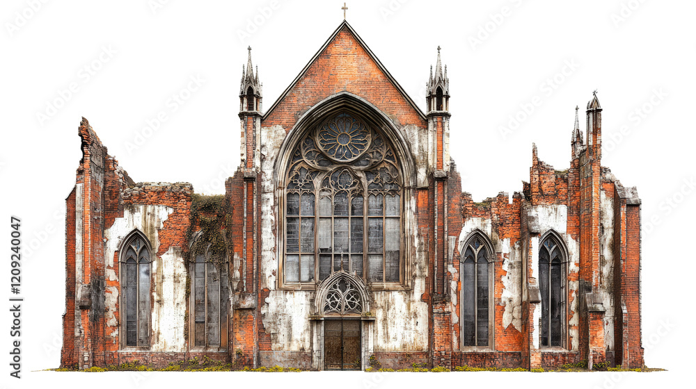 Historic abandoned church showcases stunning Gothic architecture in ...