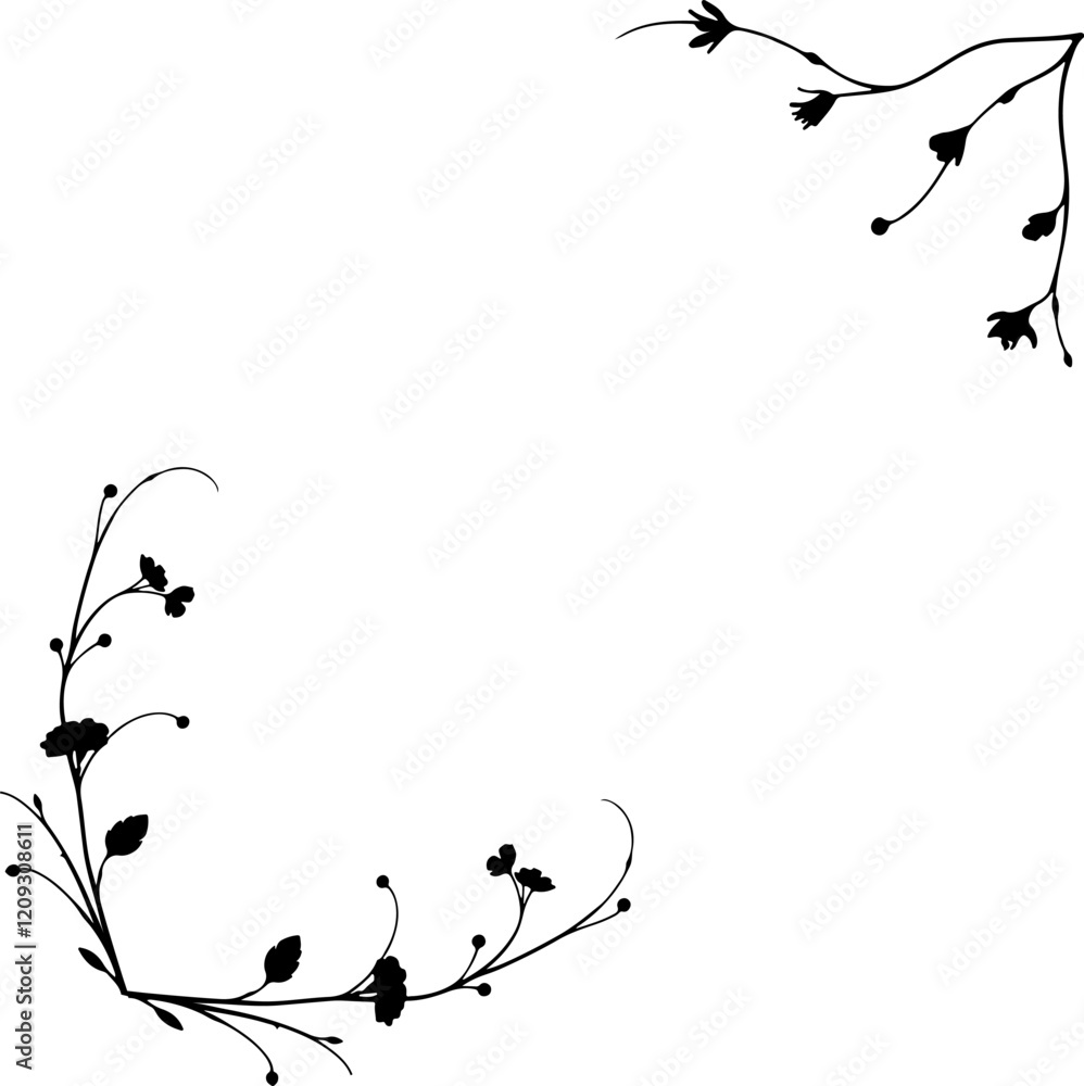 Vektor Elegant Frame Border Design, Modern Frame Border Ideas, Classic ...