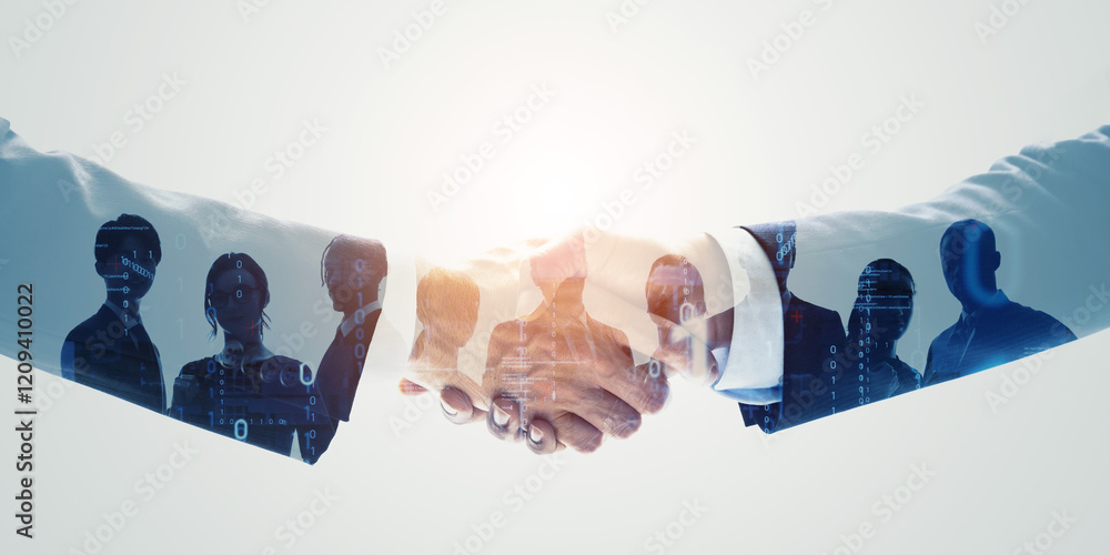 human resources, recruitment, handshake, shaking hands, job offer ...