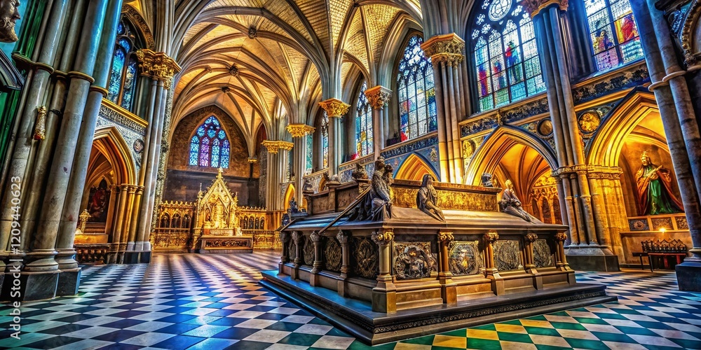 High Altar, Westminster Abbey, Isaac Newton's Tomb, Gothic Architecture ...