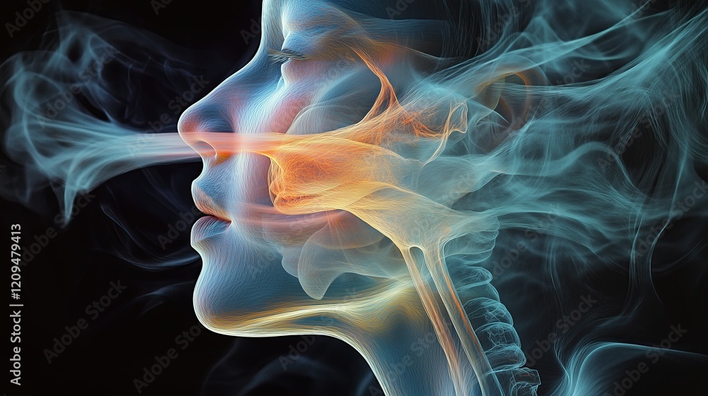 Anosmia Awareness Day illustration Stock Illustration | Adobe Stock