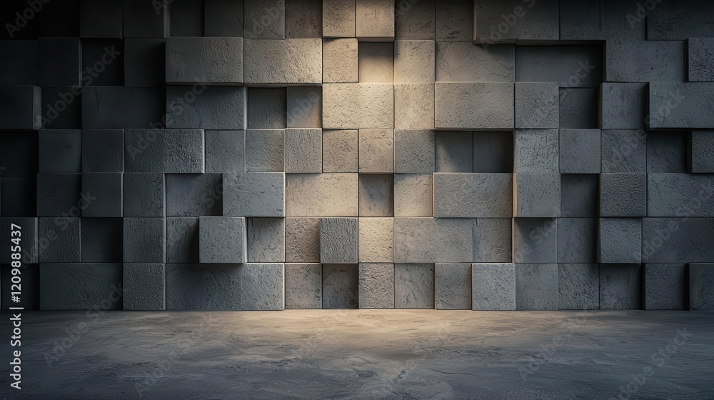 Interactive glowing wall that changes textures for tactile exploration ...