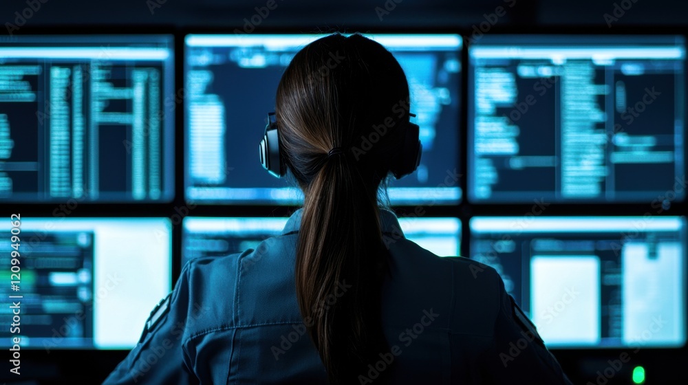 Cybersecurity Incident Response Recovery concept. Glowing Cybersecurity ...