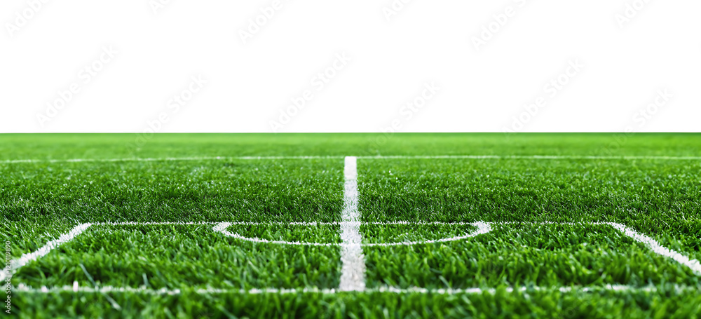 grass soccer field isolated on white background PNG.AI GENERATED Stock ...
