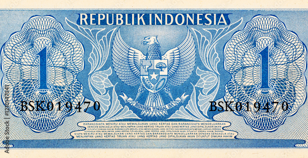 Golden Eagle, Coat of Arms called, Garuda Pancasila, designed by Sultan ...