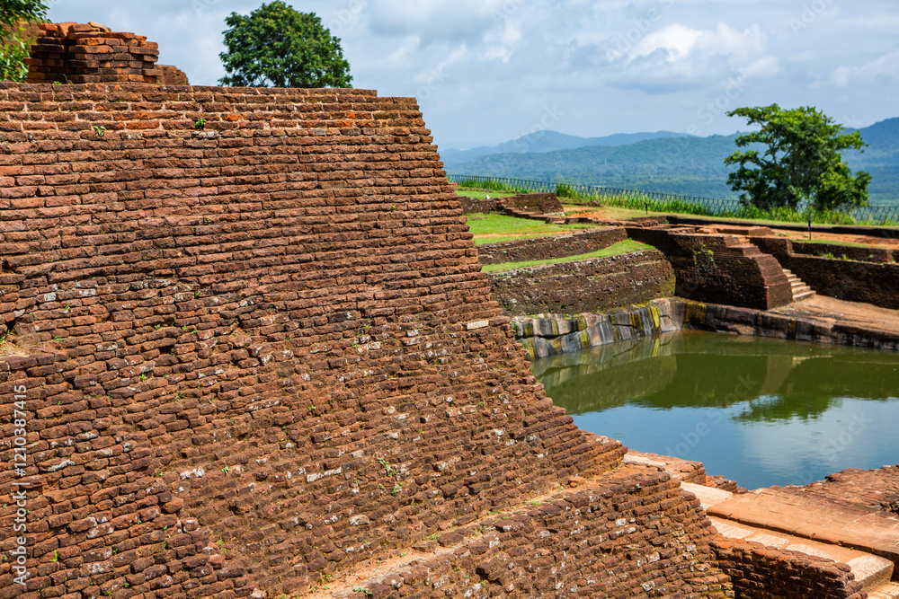 Sigiriya is an ancient rock fortress located in Sri Lanka. Is a UNESCO ...