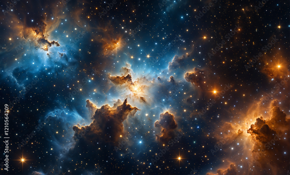 Stock-Illustration „ This vibrant scene captures a seamless texture of ...