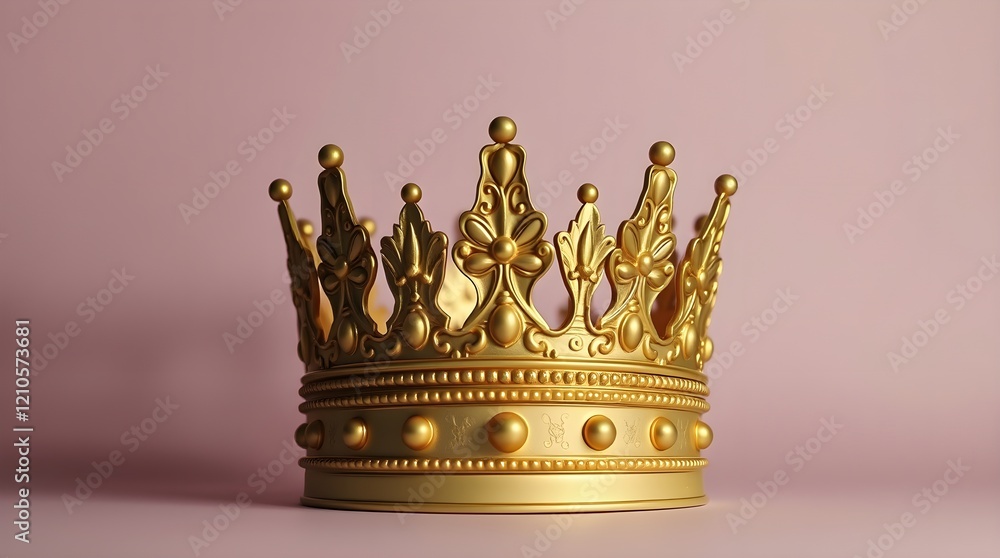 stock photo A golden crown, symbol of corruption and unethical ...