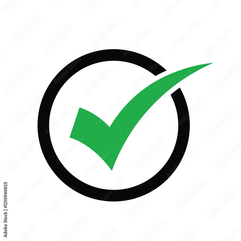 check mark icon button set. check box icon with right and wrong buttons ...