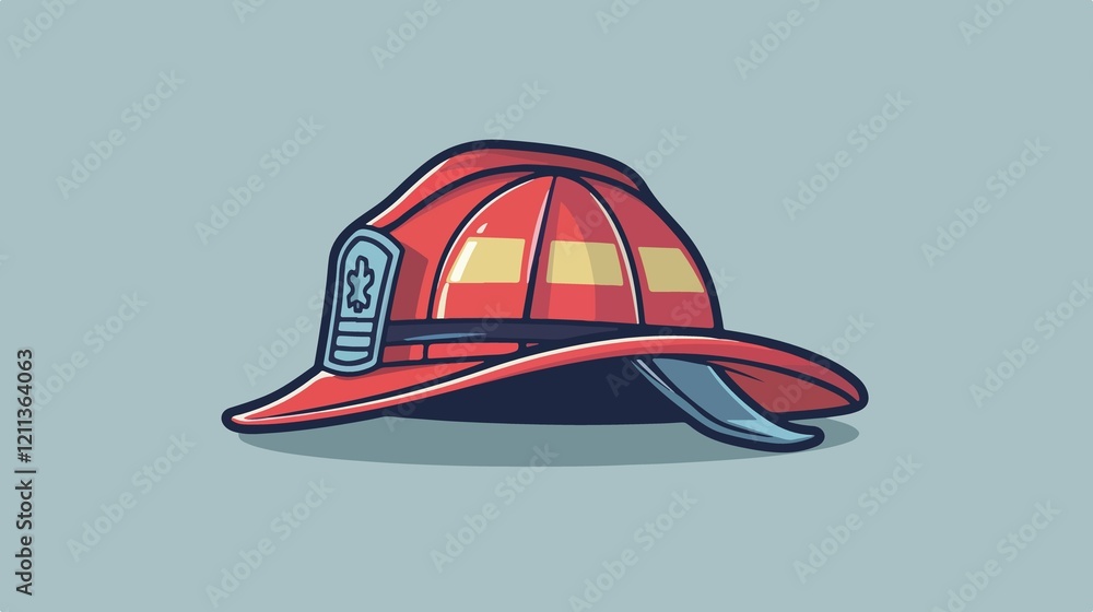 Professional Firefighter Cap Equipment for Fire Department with Emblem ...