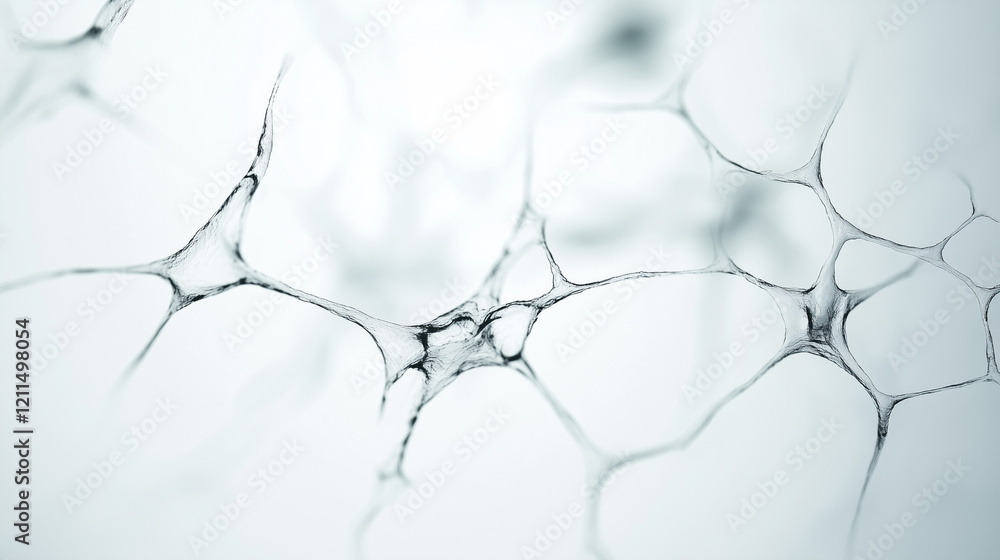 Neural Network Microscopic View: Intricate network of neurons, synapses ...