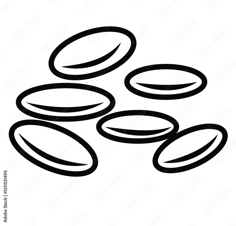 Science of Cute cartoon hand drawn vector red blood cells coloring page ...