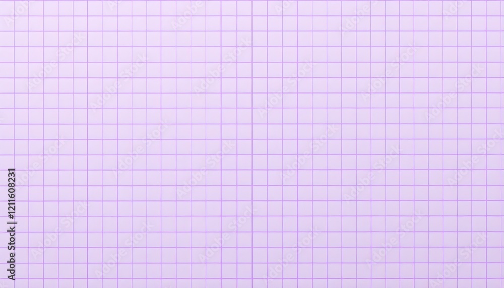 Clean Grid Layout with Purple Lines for Technical, Artistic, and ...