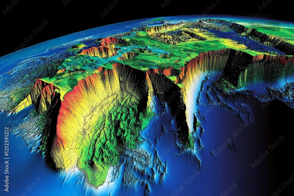 Applications of UAV-Processed Lidar Maps in Geoscience Stock ...