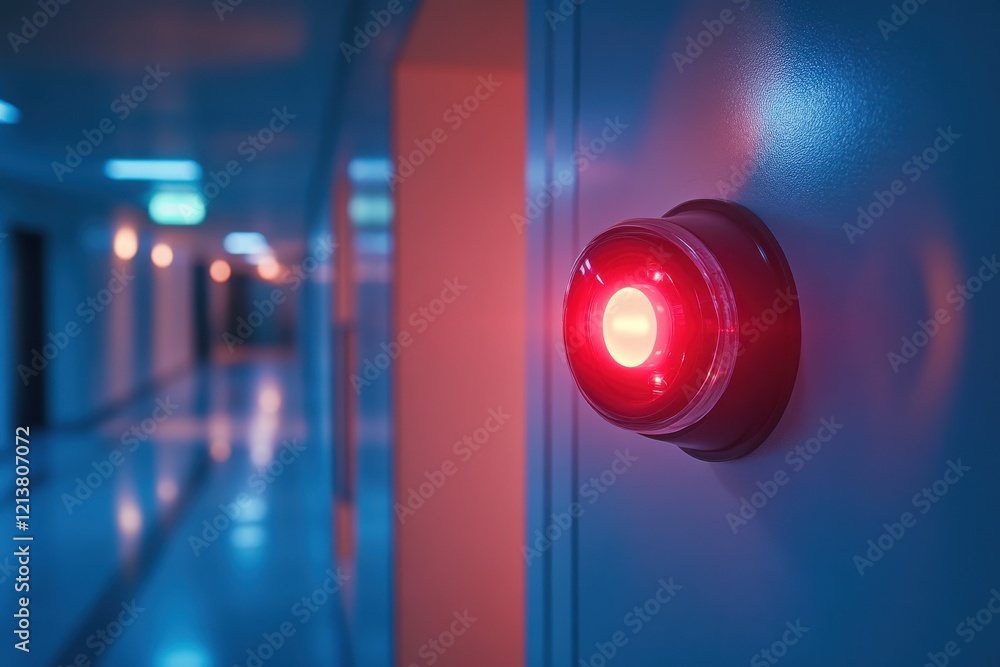 Fire Alarm Detector with Strobe Light for Enhanced Safety and Alert ...