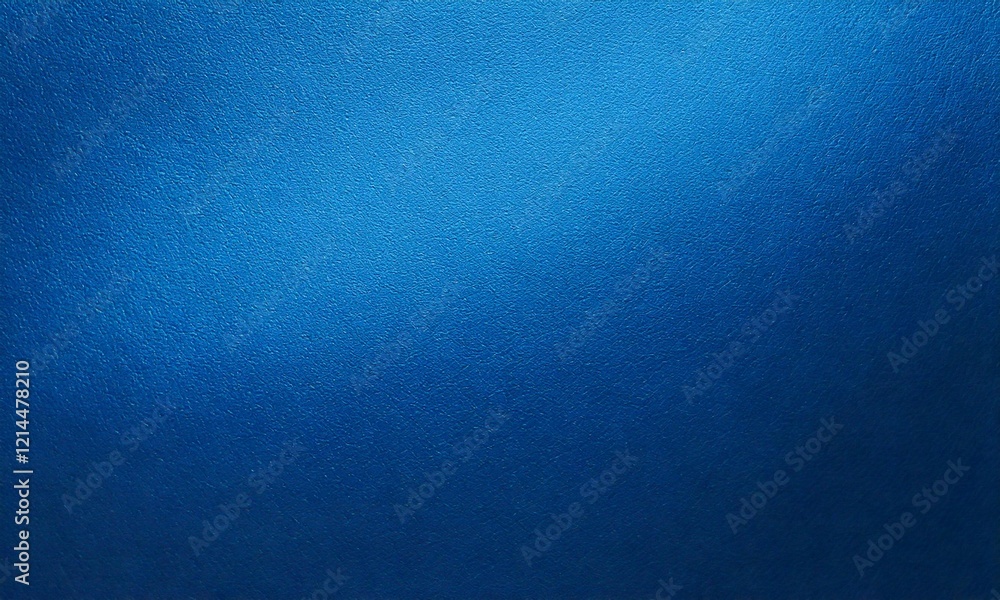 Smooth sky blue color paper background with fine grain texture ...