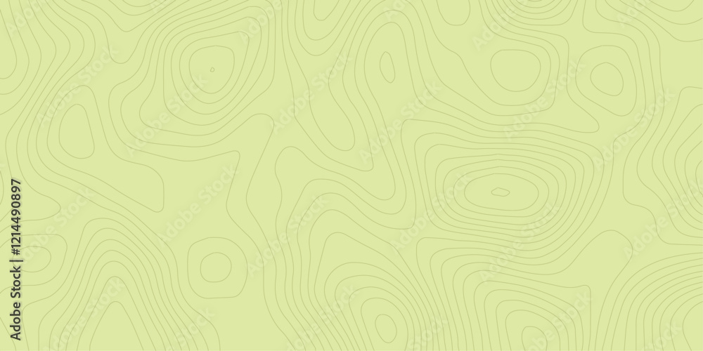 abstract topographic wave line black, white line map texture. geometric ...